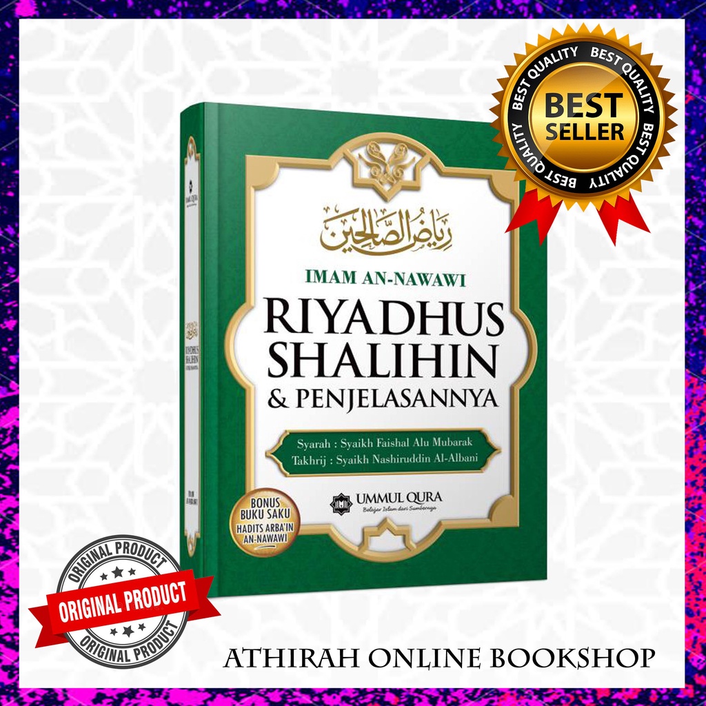 (TERLARIS!) KITAB TERJEMAHAN RIYADHUS SHALIHIN - RIYADHUS SOLIHIN IMAM NAWAWI (Pengajian Ustazah ...