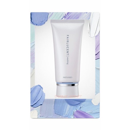 Whitening Foam Cleanser Menard Fairlucent Washing Cream 130g 美娜丽白洗颜霜 ...