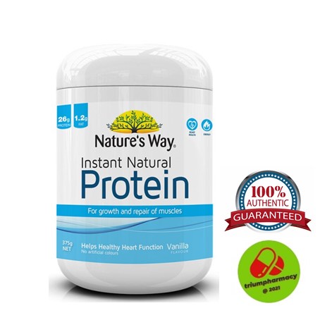 Nature's Way Instant Natural Protein - Vanilla (375g) | Shopee Malaysia