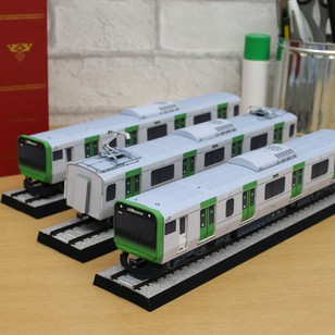 DIY Papercraft Train Yamanote Line E235 Series BC 160gsm | Shopee Malaysia