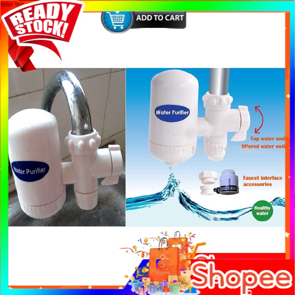 🔥[SaLe] Ceramic Activated Carbon Water Filter Dish rack pinggan refill ...