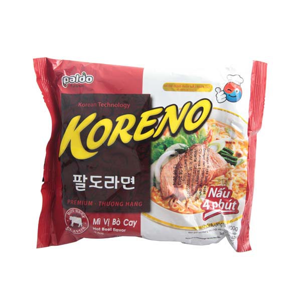 Koreno Beef Noodle 100g | Shopee Malaysia