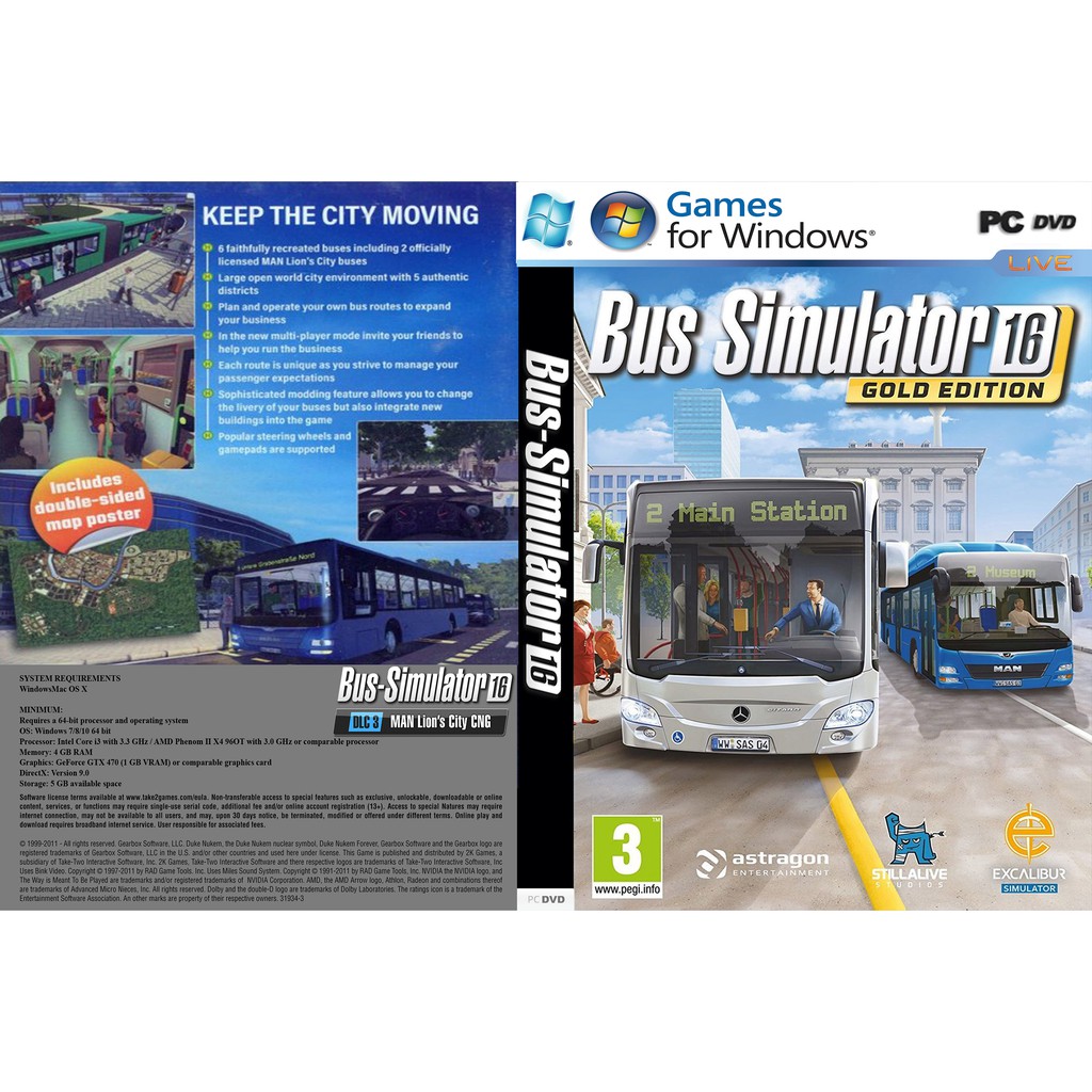 Bus Simulator 16 PC GAME [Offline INSTALLATION] | Shopee Malaysia