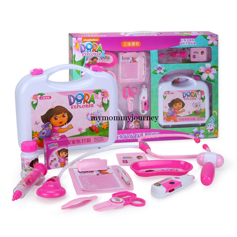 Dora Kid Play Doctor Game Toys Set Cosplay Doctors Stethoscope Toy ...