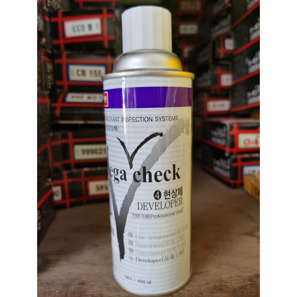 NABAKEM Mega Check Dye Penetrant 450ml-LEAK OR CRAKE DETACTOR | Shopee ...