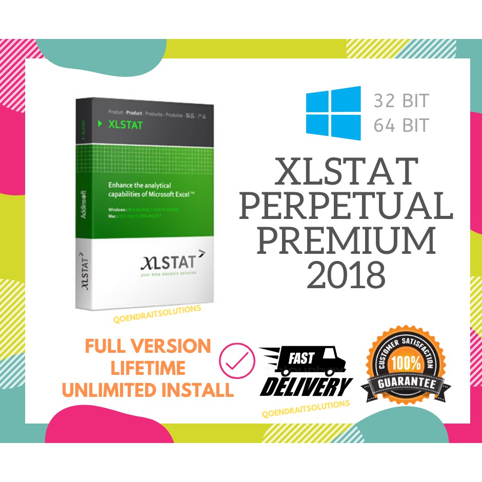 🔥HOT🔥 XLSTAT Perpetual Premium 2018 | Shopee Malaysia