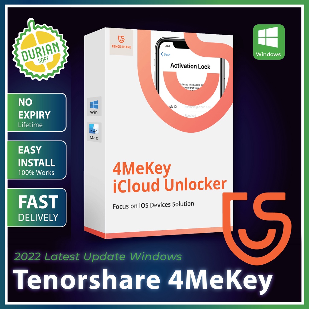 Tenorshare 4MeKey Activation Unlocker 2022| Full Version 4.0 | Windows ...