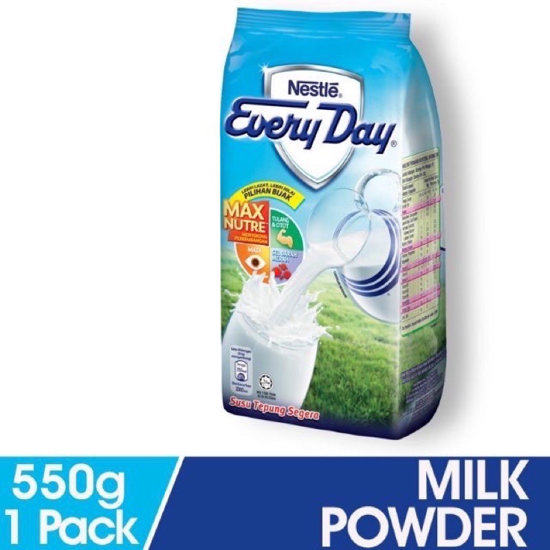 Nestle Everyday Milk Powder 300g/550g | Shopee Malaysia