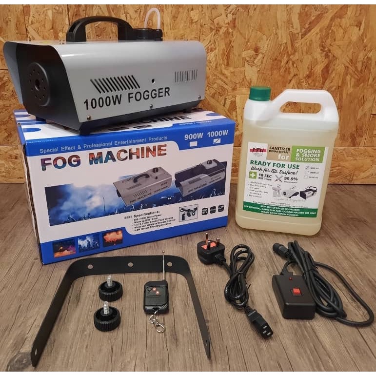 🔥 Ready Stock 🔥 Fogging Machine 1000W With Wireless Remote Control ...