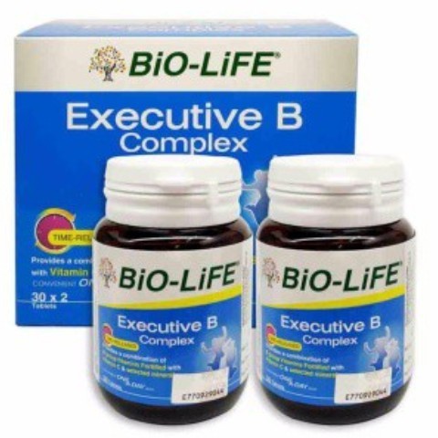 BIO-LIFE EXECUTIVE B COMPLEX (30TABLETS) | Shopee Malaysia