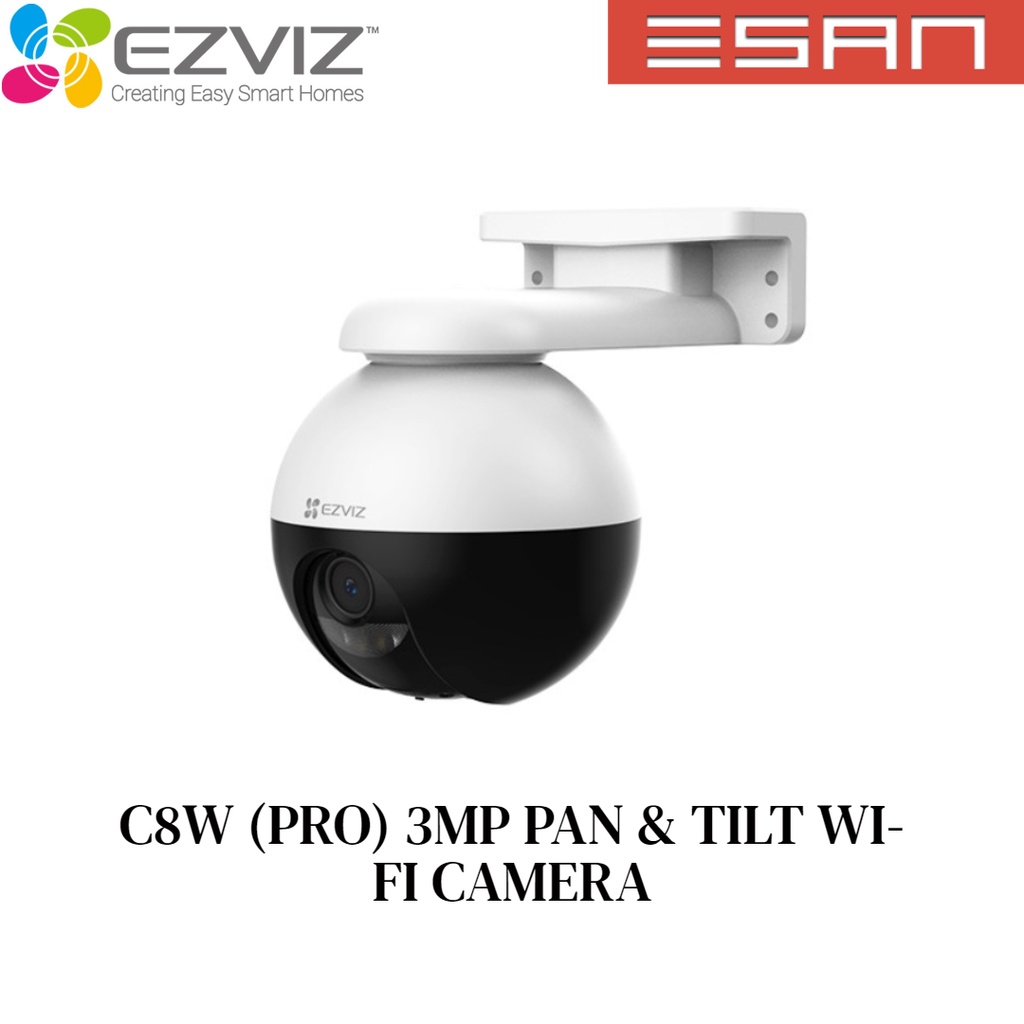 EZVIZ C8W (PRO) 3MP PAN & TILT WI-FI CAMERA 4MM | Shopee Malaysia