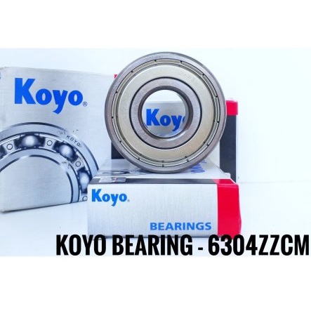 KOYO 6304ZZ Deep Groove Ball Bearings (MADE IN JAPAN) | Shopee Malaysia