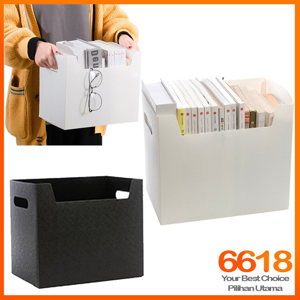 Kotak Penyimpanan Fail Buku Kotak Pejabat Home Office File Storage Box ...