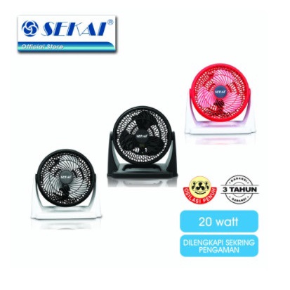 Sekai Table Fan / Circulation 8 / 10 inch FCU 835 (2 in 1) FCU835 Fan ...