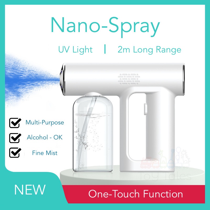 Alcohol Nano Spray Gun Mist 🔥READY STOCK🔥SHIP FROM KL🔥 UV Blue Light ...