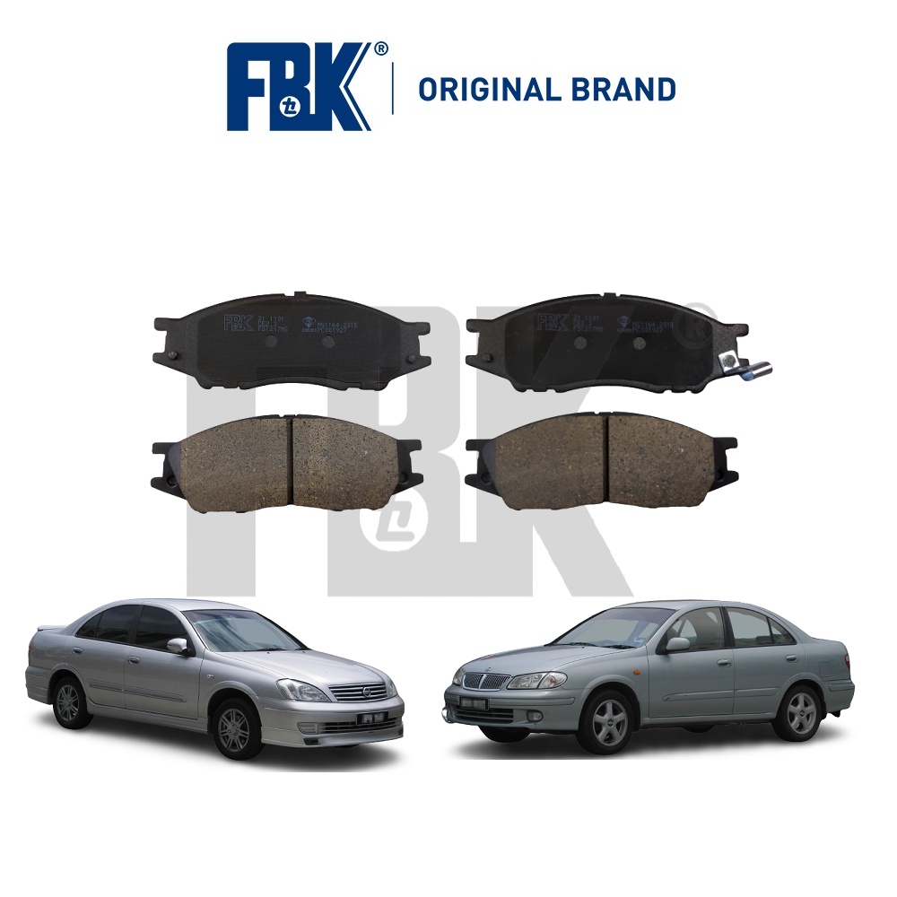 FBK Disc Brake Pad Front - Nissan Sentra N16 1.5 1.6 | Shopee Malaysia