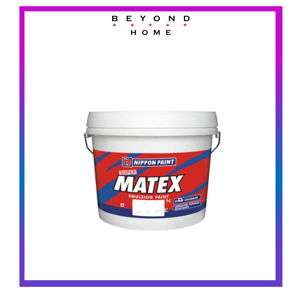 NIPPON 7litre Super Matex Interior Emulsion Matt Finish Wall Paint ...