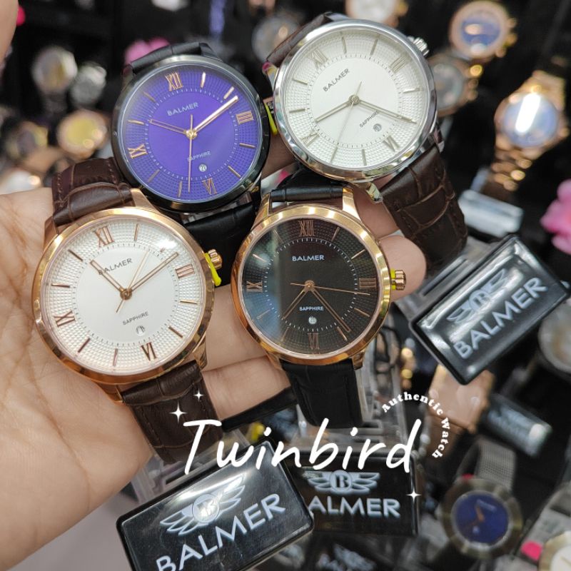 BALMER Ladies leather watch 9165M 9165 | Shopee Malaysia