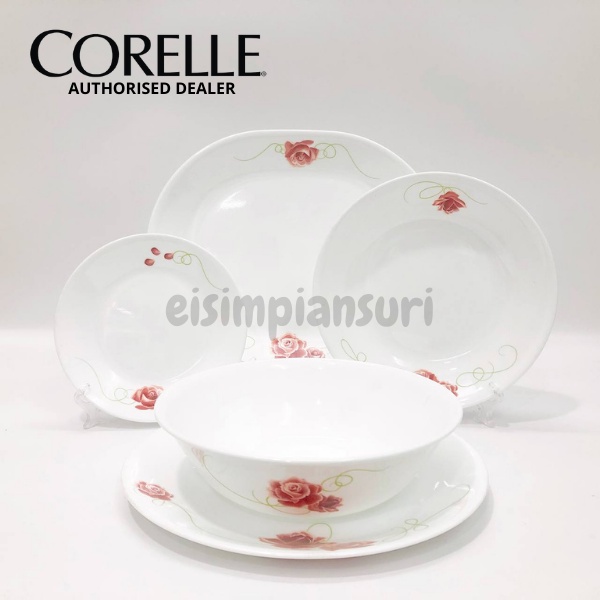 (Ready Stock!!) Corelle Classic 16pcs Dinnerware Set Livingware Dinner ...