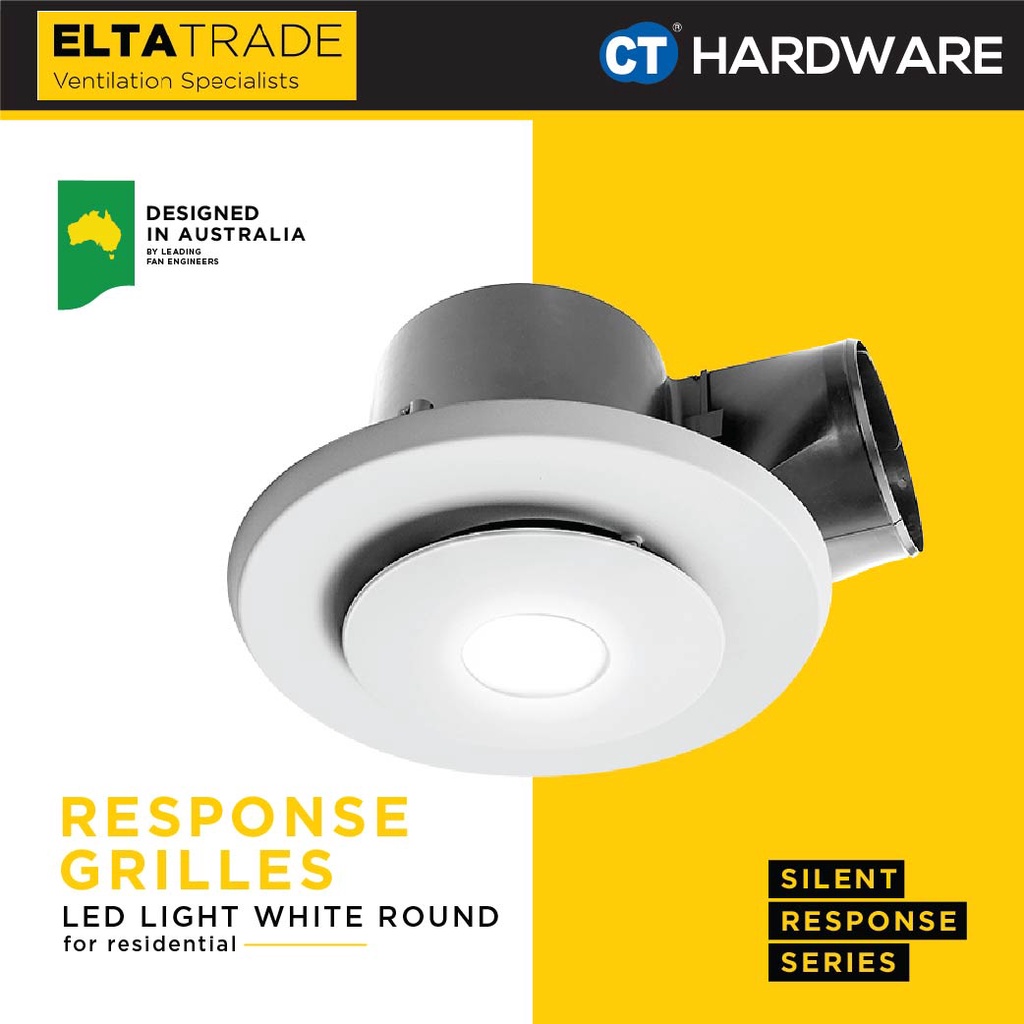 ELTA TRADE DUCTED CEILING FAN (SET) SRF100 SILENT RESPONSE with SRG100 ...