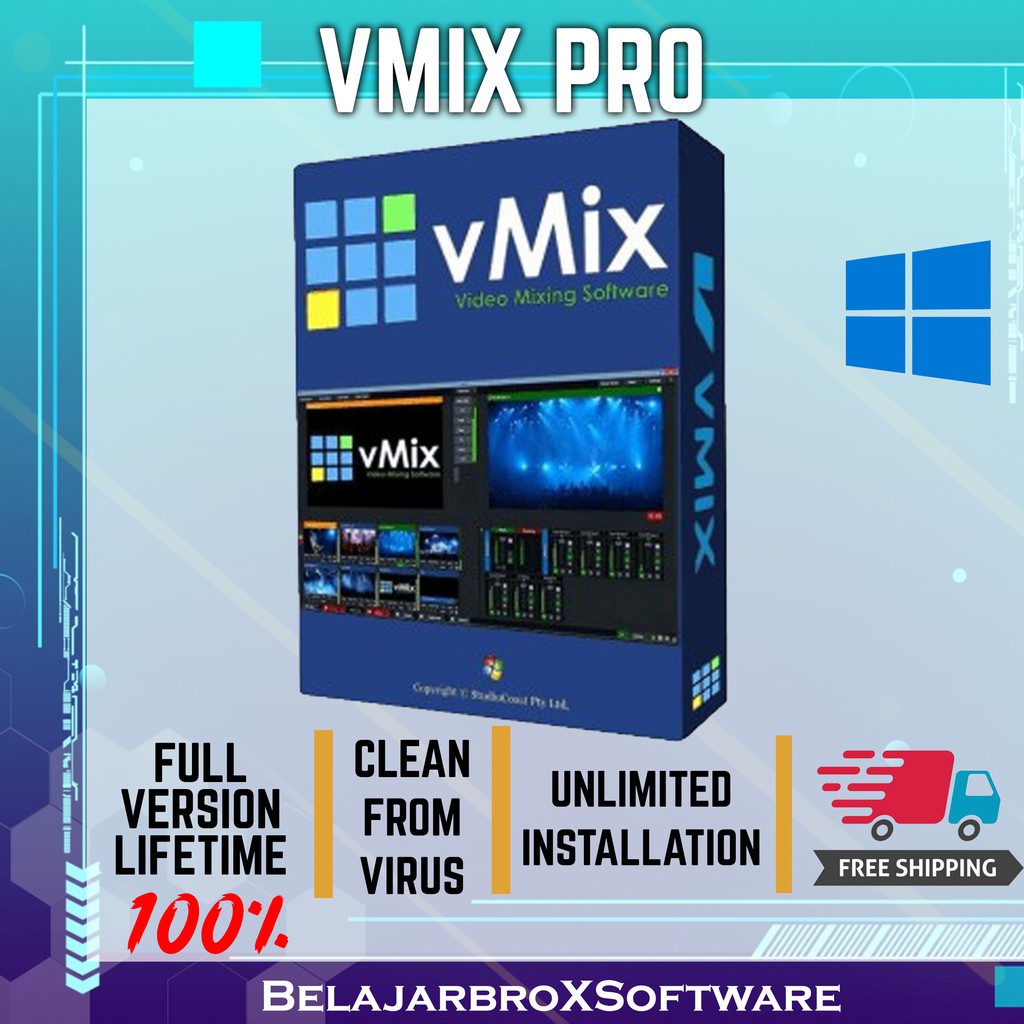 vMix Pro 26.0.0.40 (x64) 2023 | Shopee Malaysia