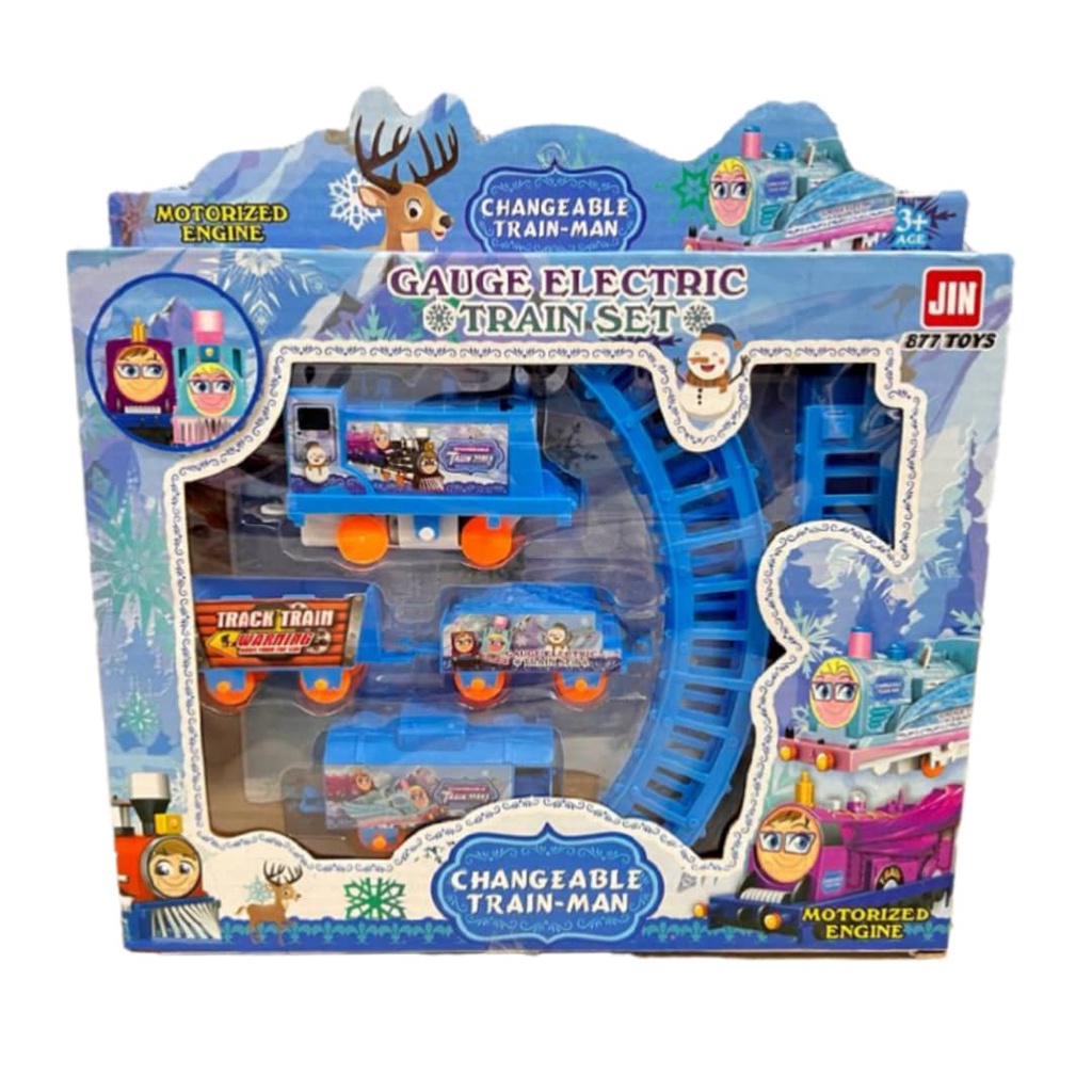 ELECTRIC! MINI KIDS TRAIN TOYS Mainan Kereta Api Kanak-Kanak Children ...