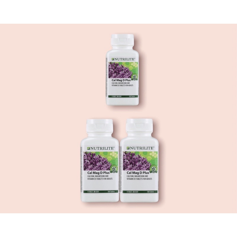 Nutrilite Cal Mag D Plus Twin Pack - 180 Tab(1bottle)/180TabX2 ...