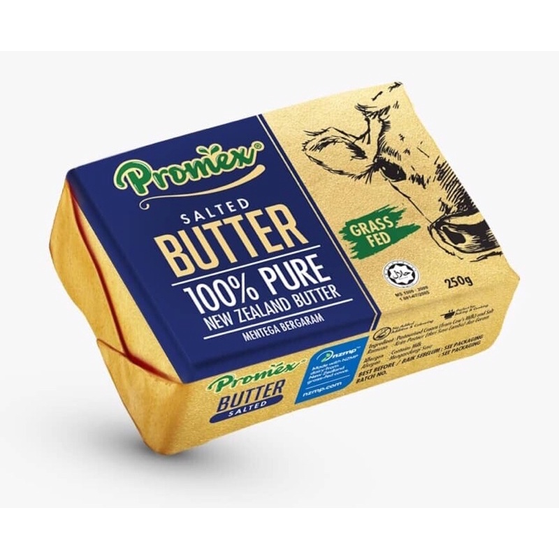 Promex Pure Butter Salted/Unsalted 250G | Shopee Malaysia