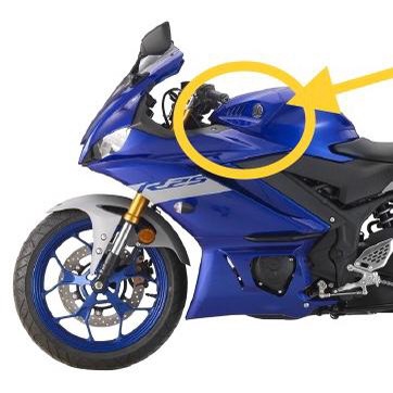 R25 r25 FUEL TANK LOGO 100%ORIGINAL YAMAHA 100% JAMIN | Shopee Malaysia