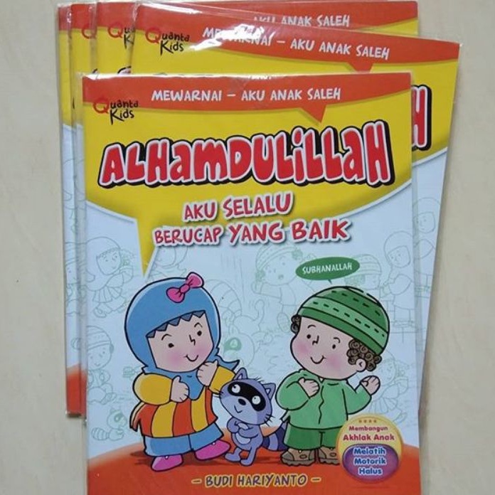 Coloring Book Alhamdulillah I Always Say Good | Shopee Malaysia