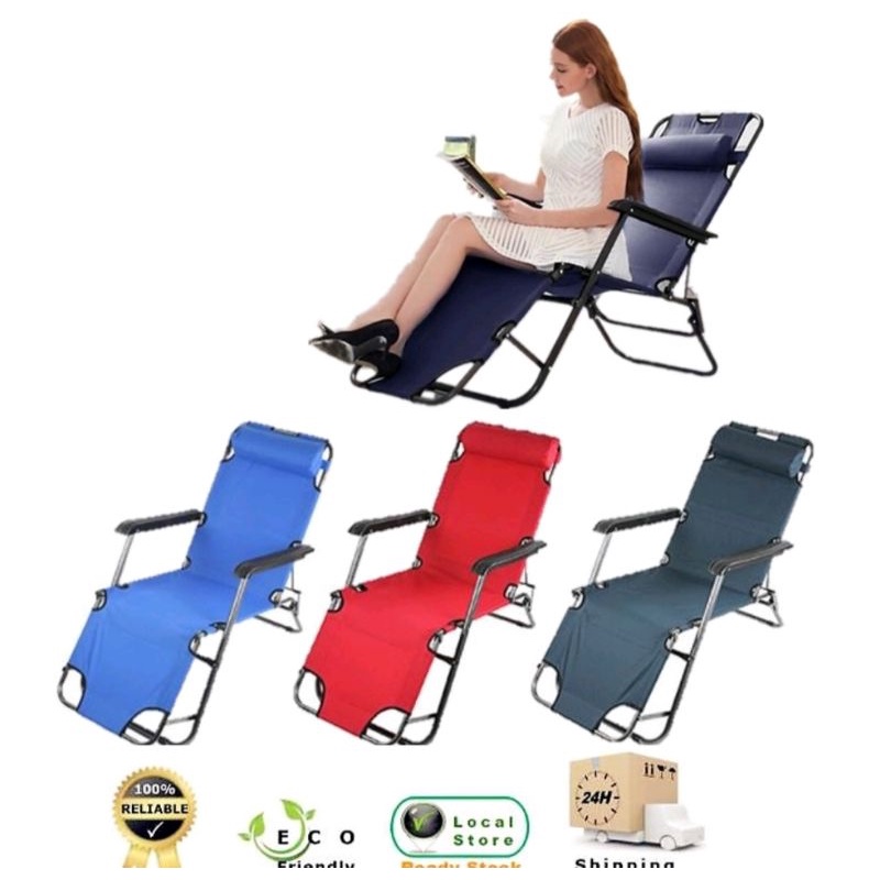 kerusi malas 2 way easy use light user max load 90 kg | Shopee Malaysia