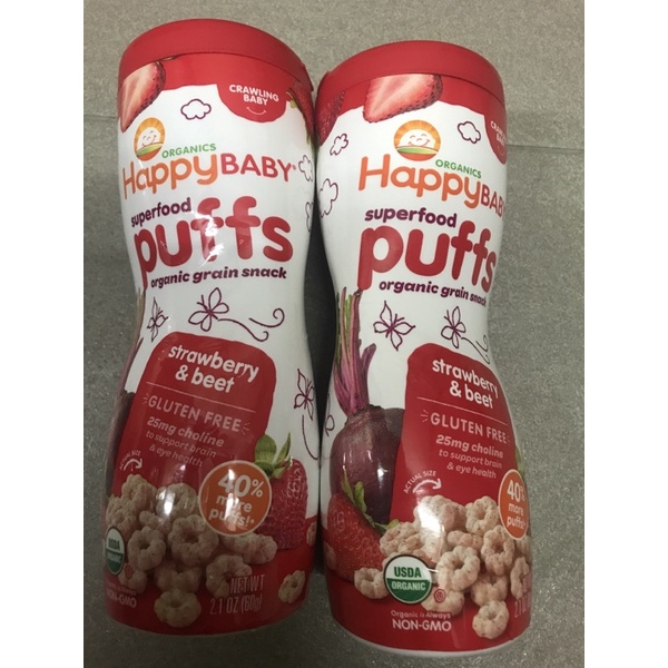 Happy Family Organics, Happy Puffs, Super Food, 60g, Happy Baby, Sprout ...