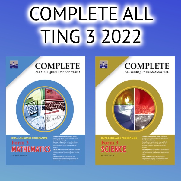 BUKU LATIHAN/KERJA COMPLETE ALL YOUR QUESTIONS ANSWERED DLP FORM 3 ...