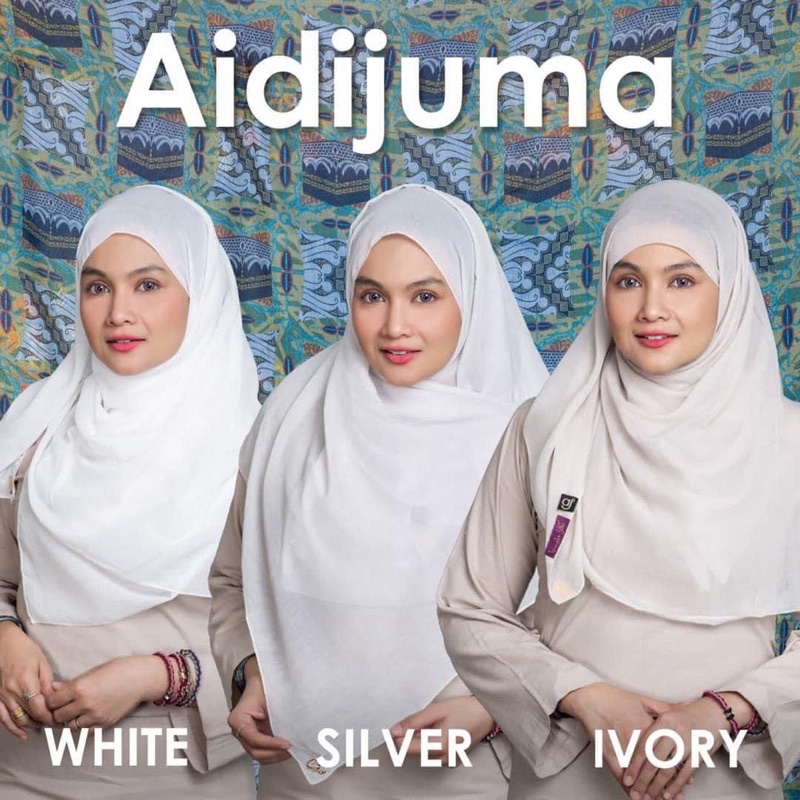 Tudung Bawal Basic Aidijuma | Bawal Kosong Aidijuma | Tudung Bawal ...