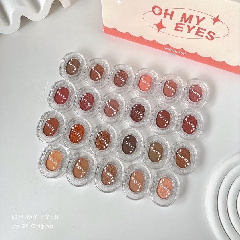 OH MY EYES INDIVIDUAL EYESHADOW BY 2P ORIGINAL | Shopee Malaysia