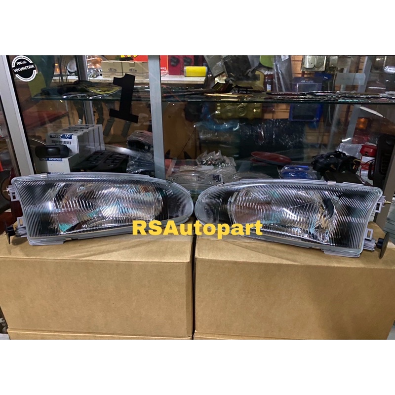 HEADLAMP TYC PROTON WIRA SATRIA PUTRA | Shopee Malaysia