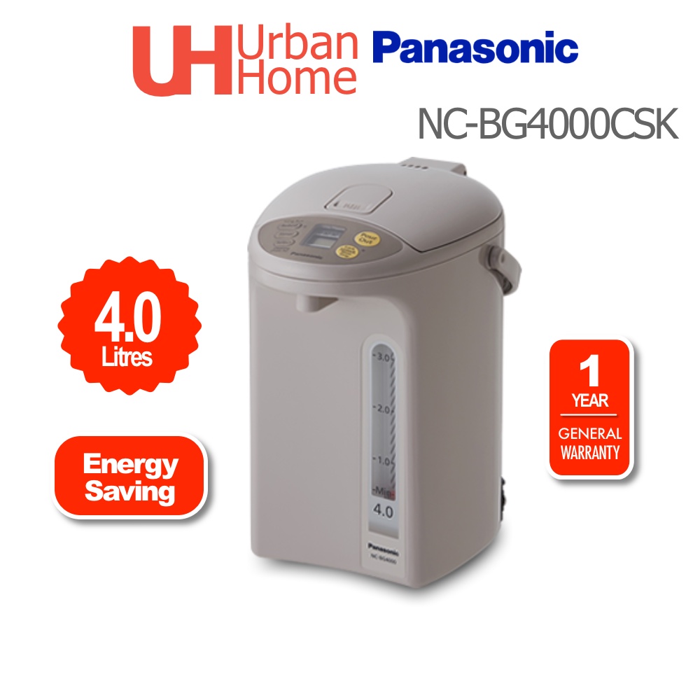 Panasonic Thermo Pot U-VIP Energy Saving (4.0L) NC-BG4000CSK/NC-BG4000 | Shopee Malaysia