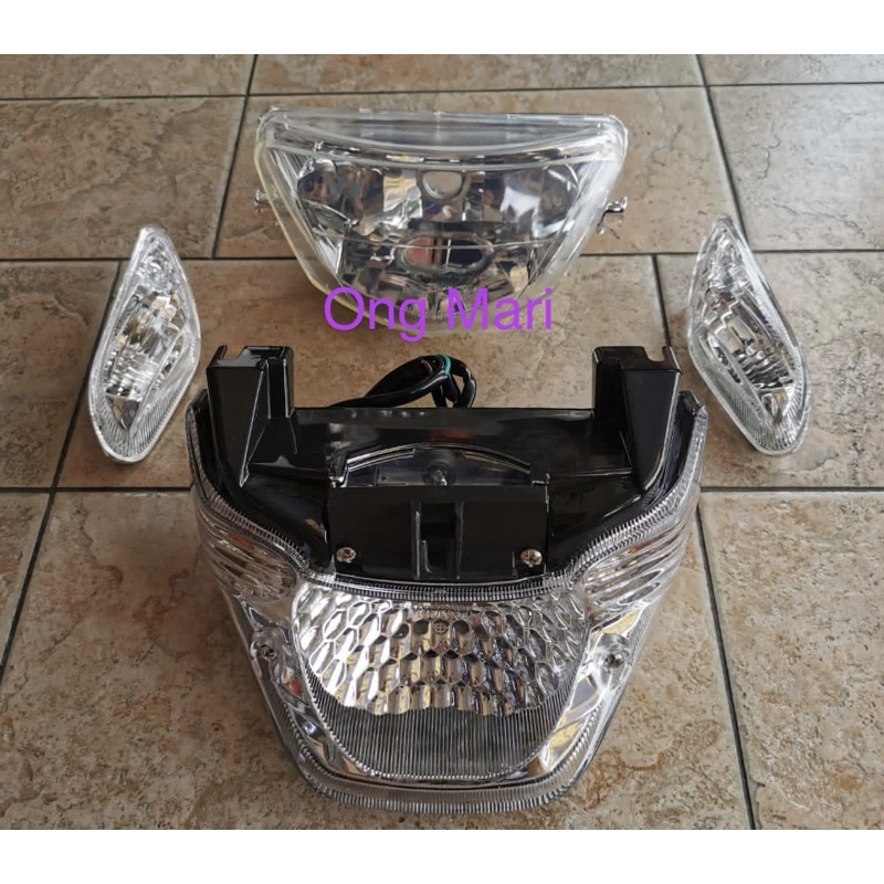 yamah 125 125z 125zr y125 y125z y125zr head lamp signal tail lamp lampu Depan besar lampu ...