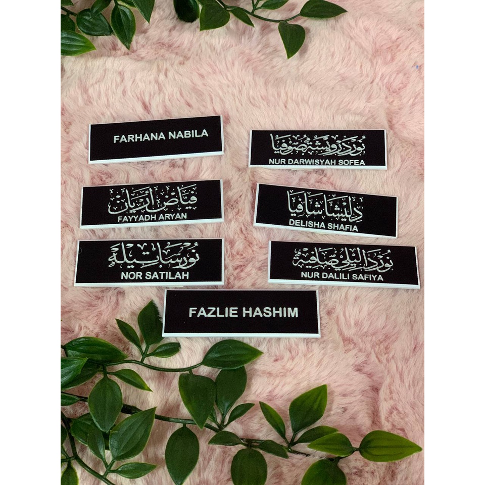 Name Tag PIN/Name Tag MAGNET/Name Tag Khat/Name Tag Cikgu Sekolah ...