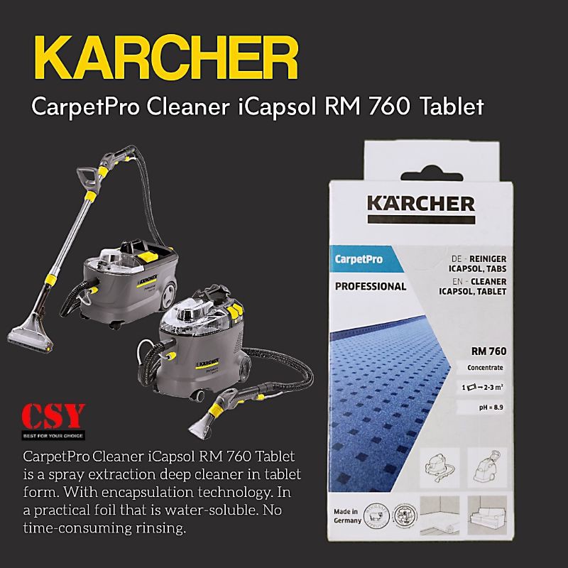 KARCHER CarpetPro Cleaner iCapsol RM 760 Tablet x 16pcs | Shopee Malaysia