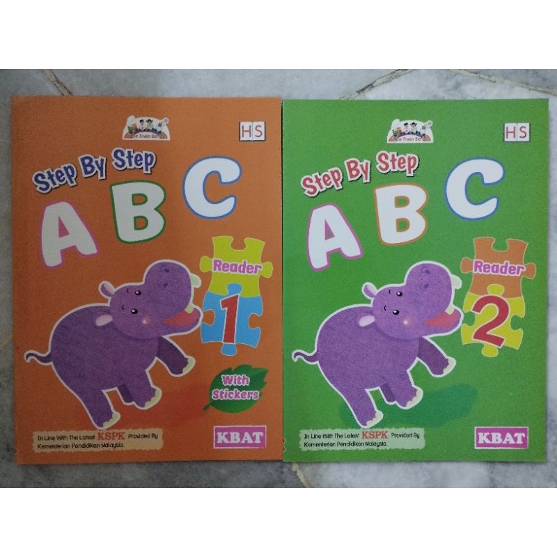 Little Train Series Step by Step ABC 'Reader 1' 'Reader 2' | Shopee ...