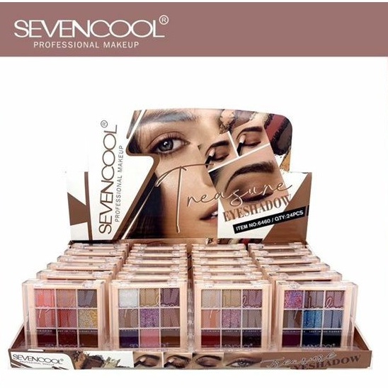 SevenCool Treasure Professional Makeup 9Clr Eyeshadow | Shopee Malaysia