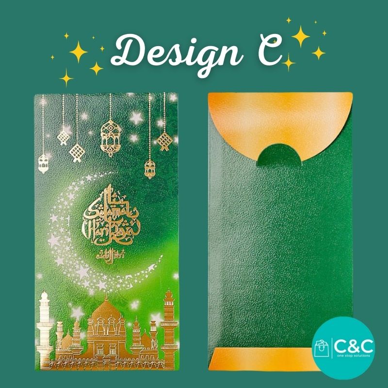 C&C 6pcs Sampul Duit Raya Premium 2023 / Raya Packet / Green Packet ...