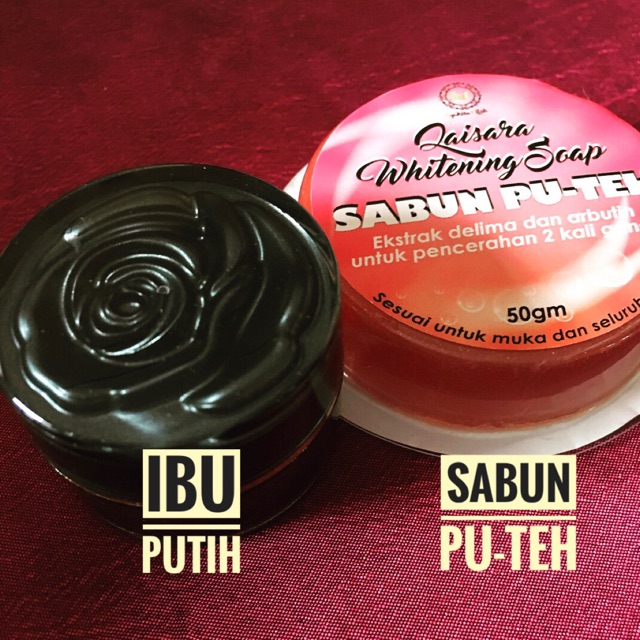 KOMBO PATI IBU PUTIH (10gm) + SABUN PU-TEH(50gm) | Shopee Malaysia