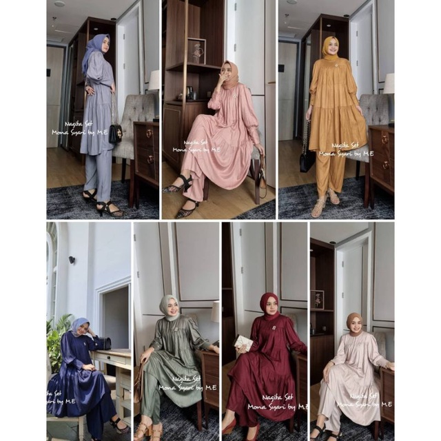 One SET BY MONA SYARI M.E | Shopee Malaysia