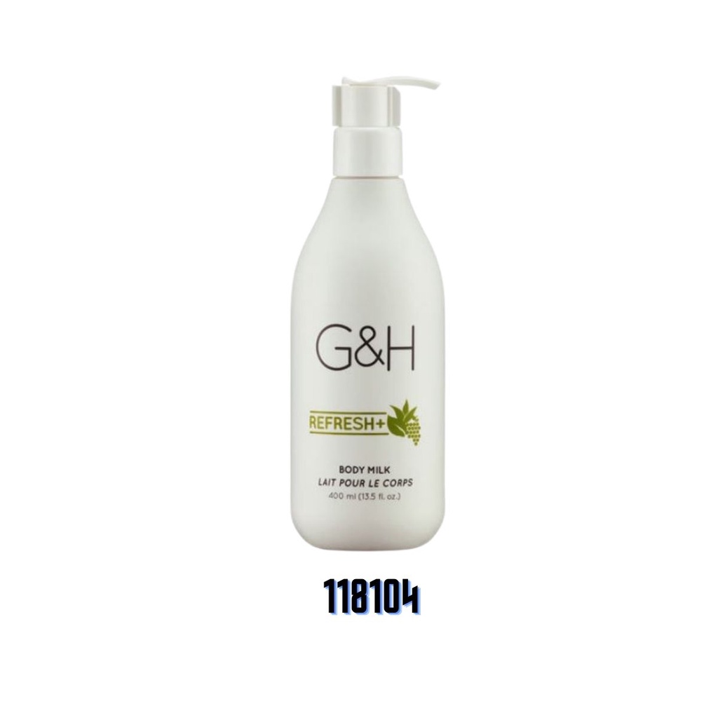 Platinum Seller G&H NOURISH+ Body Wash - 400ml / REFRESH+ Body Milk ...