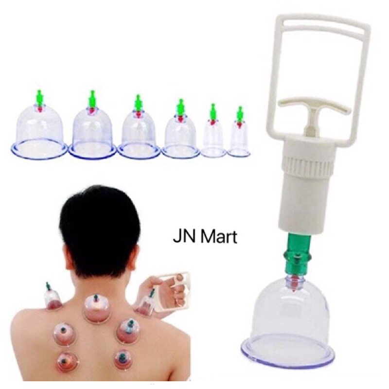 🔥【READY STOCK】🔥 Chinese Medical Vacuum Body Cupping Cup Therapy Suction ...