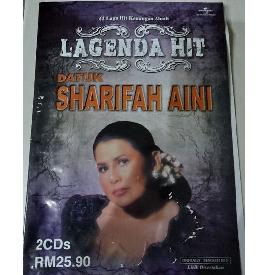 (CD) SHARIFAH AINI- LAGENDA HIT(42 LAGU KENANGAN ABADI) | Shopee Malaysia