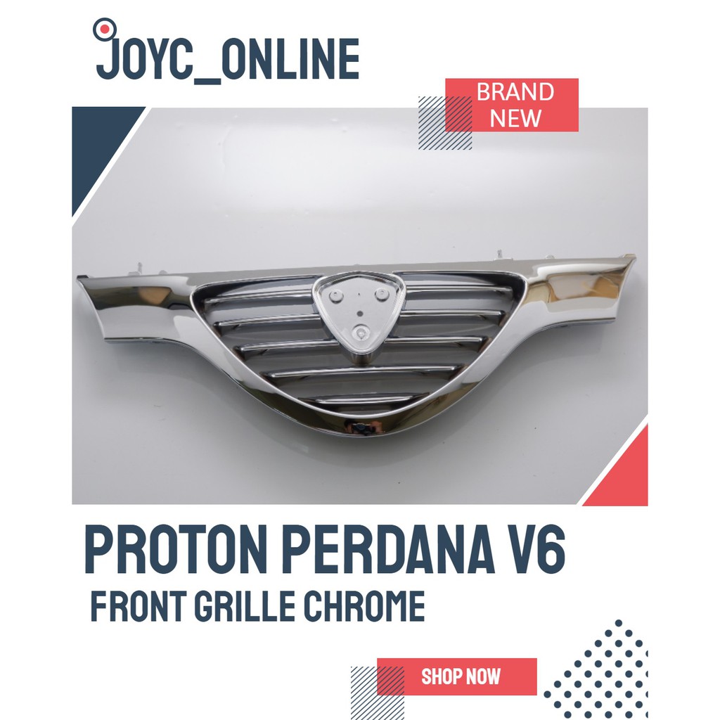 PROTON PERDANA V6 FRONT GRILLE CHROME | Shopee Malaysia
