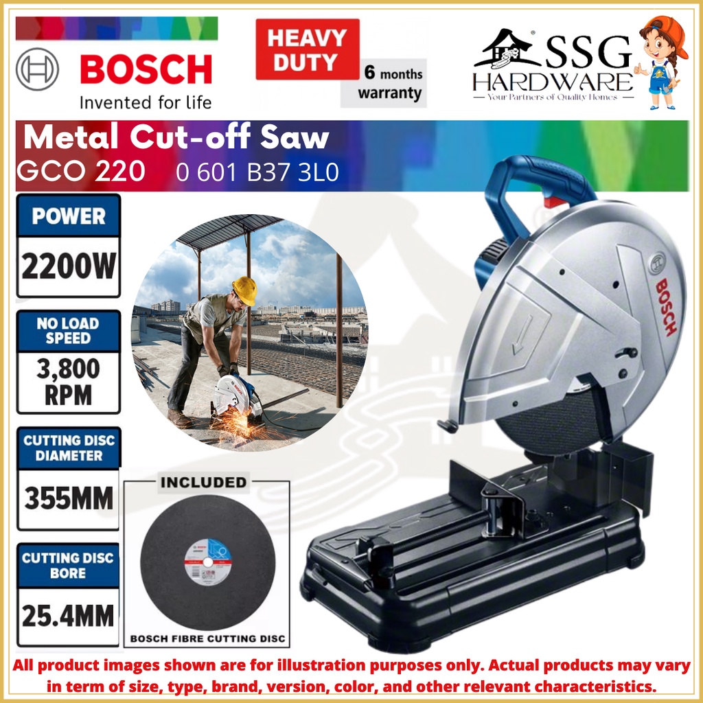 100% Original Bosch Professional GCO 220 (14") 355mm Metal Cut-Off ...